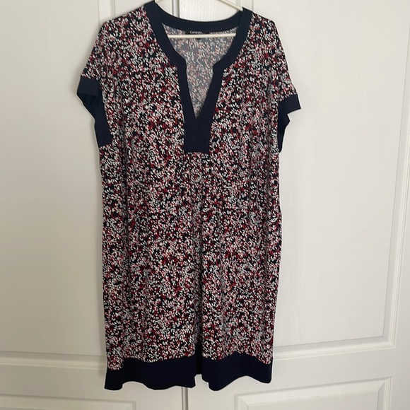 George | Dresses | Summer Dress Blue Red And White | Poshmark
